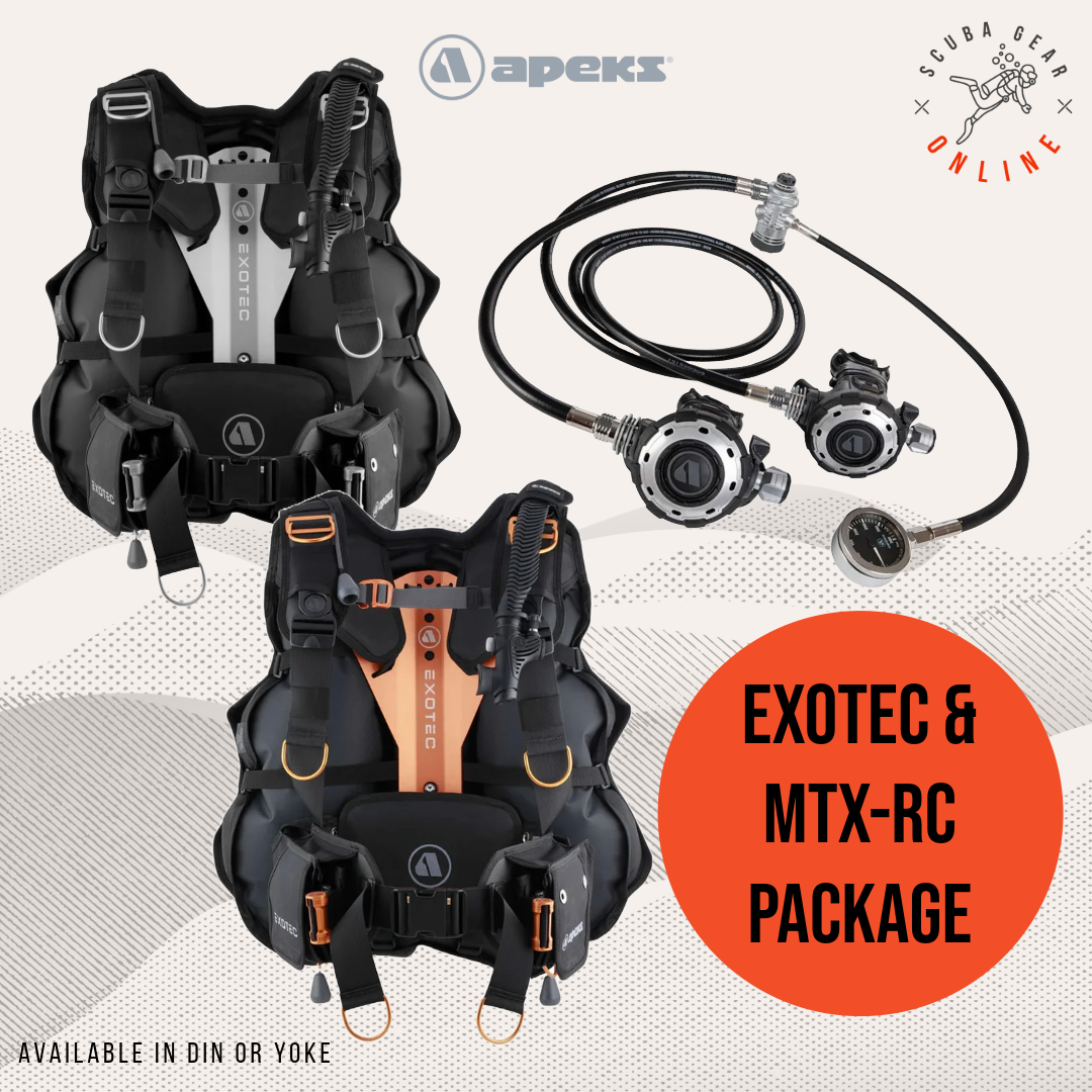 Apeks MTX-RC + Exotec Scuba Package